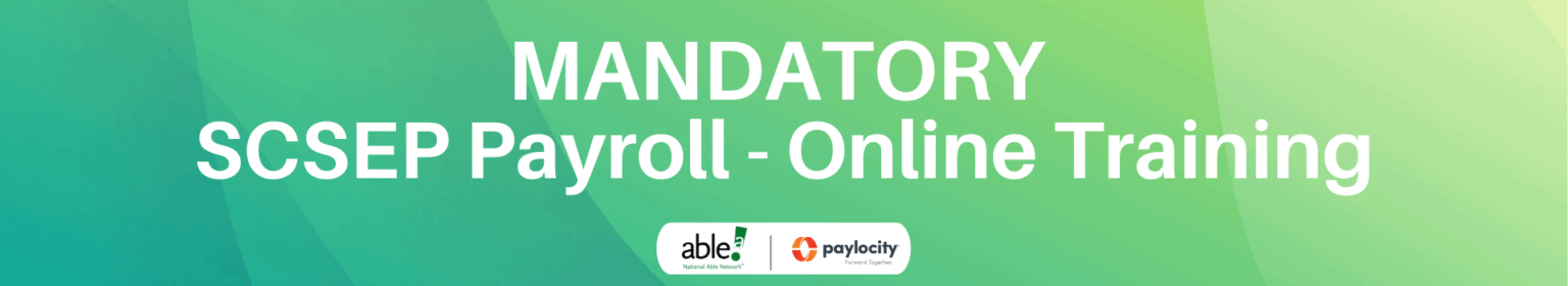 SCSEP | National Able